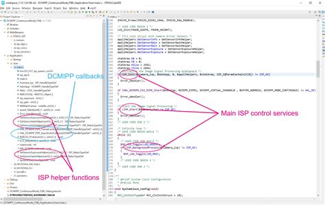 isp simple isp preview stm32mcu