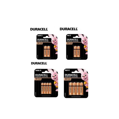 Duracell Everyday Alkaline Battery Aa2 Aa4 Aaa2 Aaa4 Shopee