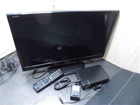 Sharp シャープ Led Aquos Lc 24k20 24v型 地デジ液晶テレビ＆外付けハードディスク 付き液晶｜売買された