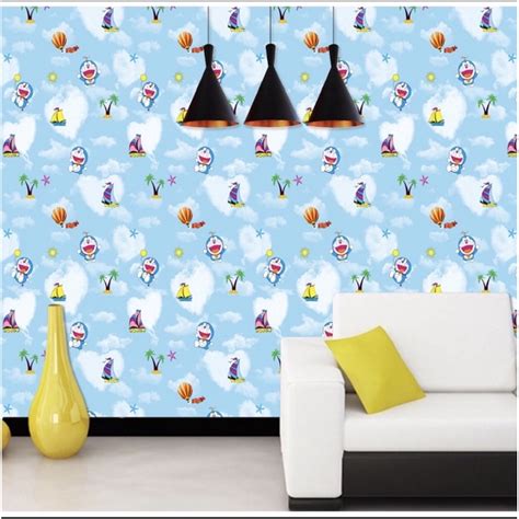 Jual Wallpaper Doraemon Awan 45 Cm X 10 Meter Indonesiashopee Indonesia