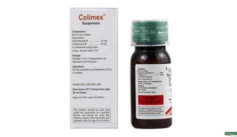 Buy Colimex Syrup 30 Ml Online At Best Prices Wellness Forever