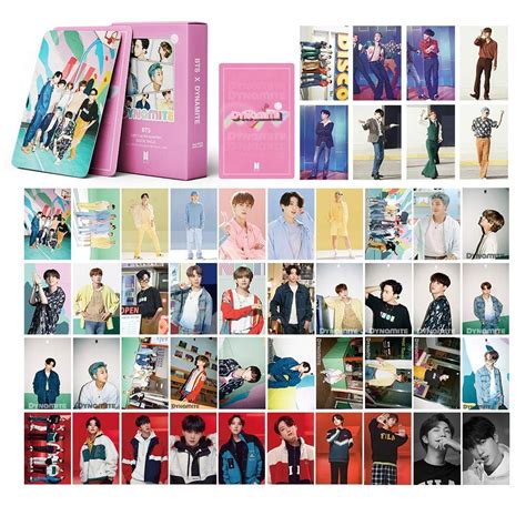 Careflection Bts Lomo Cards 54pcs Bts Map Of The Soul On Dynamite Card
