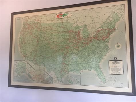 How Old Is This Consolidated Freightways Map R Whatisthisthing