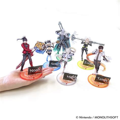 Official Acrylic Stand Of Multiple Xenoblade Chronicles Characters Releasing In Japan In