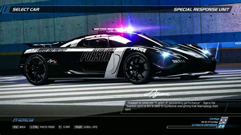 NFS Hot Pursuit Remastered Koenigsegg Agera R Mod From NFS Rivals Police Mod YouTube