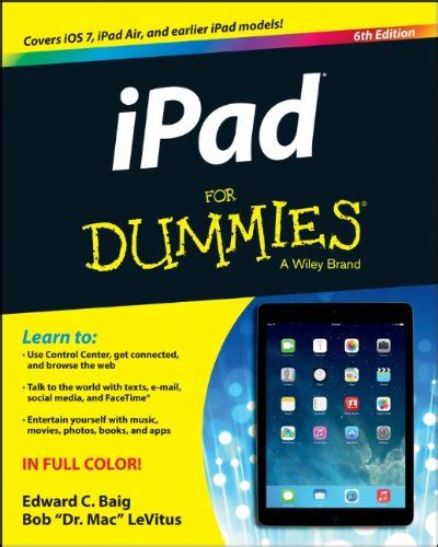 IPad For Dummies 6th Edition Let Me Read