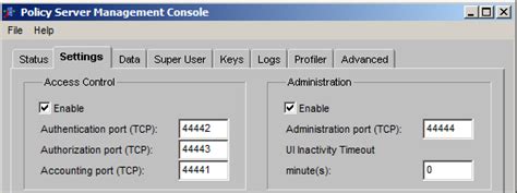 Iam Idm Policy Server Default Ports And Working
