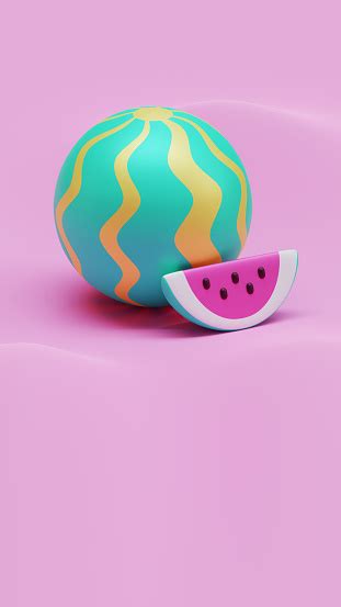 여름 수박 3d 렌더링 일러스트 레이션 06 휴가 휴가 관광 또는 여름 테마에 적합 0명에 대한 스톡 사진 및 기타 이미지