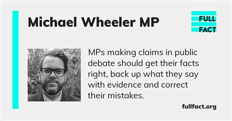 Michael Wheeler Mp Full Fact