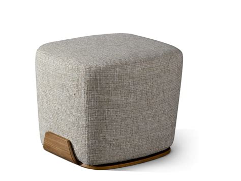 Olos Pouf Rectangular Fabric Pouf By Bonaldo Design Mauro Lipparini