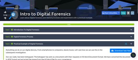 tryhackme digitalforensics harsh kumar