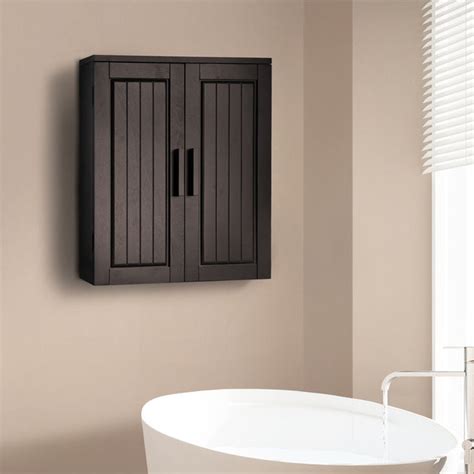 Teamson Home Catalina Removable Wooden Wall Cabinet With 2 Doors Shop