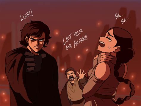 Obi Wan Kenobi Anakin Skywalker And Padme Amidala Star Wars And 1