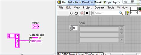 Solved Dynamic Combo Box In Cluster Array Ni Community