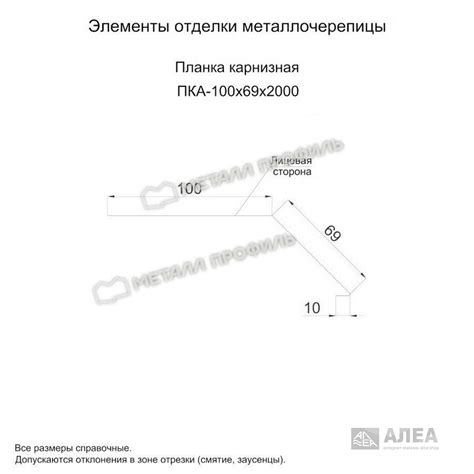 Планка карнизная мп 100х69х2000 мм полиэстер - купить в Сочи по ...