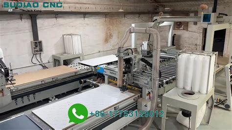 Sudiao Cnc Auto Labelanddual Cnc Nesting Machine Youtube