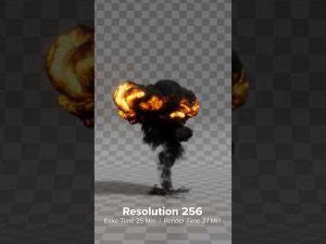 Blender D Explosion Vs Resolution Blender Fi