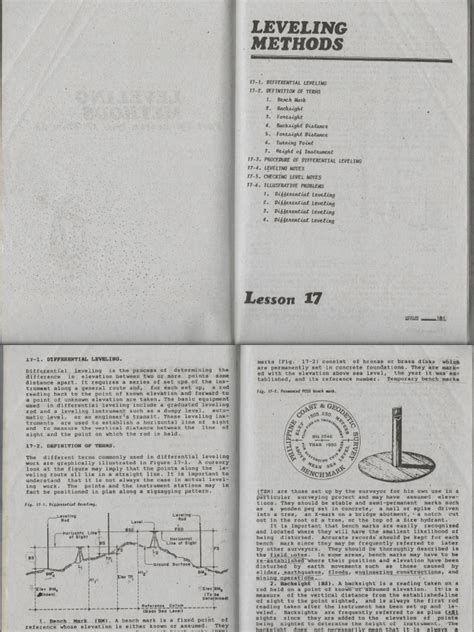 elementary surveying 1 differential leveling pdf