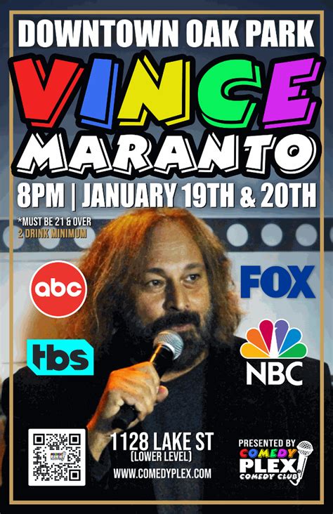 Comedy Plex Presents Vince Maranto Comedy Plex Comedy Club