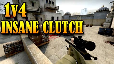 Insane 1v4 Clutch Youtube