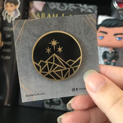 ACOTAR Night Court Hard Enamel Pin Multiple Color Etsy