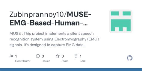Github Zubinprannoy Muse Emg Based Human Computer Interface Muse This Project Implements