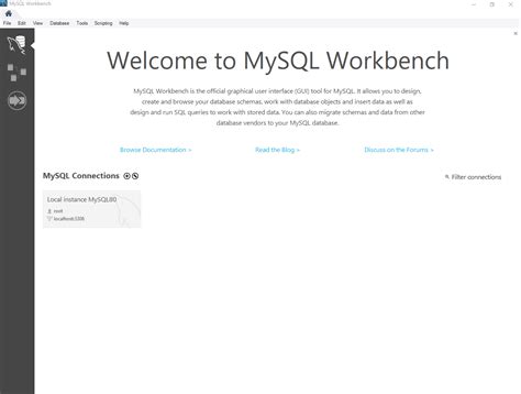 Mysql Workbench Overview Testingdocs
