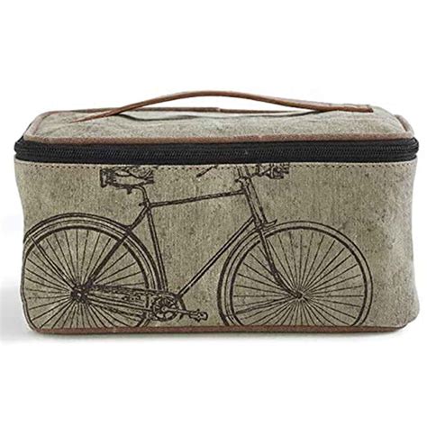 Mona B Canvas Recycled Dopp Kit Cruising