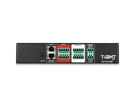 Tight Av Dsp Aec 0606 6x6 Audio Dsp Intersign