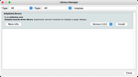 Inkplate Inkplate Arduino Library Published Crowd Supply