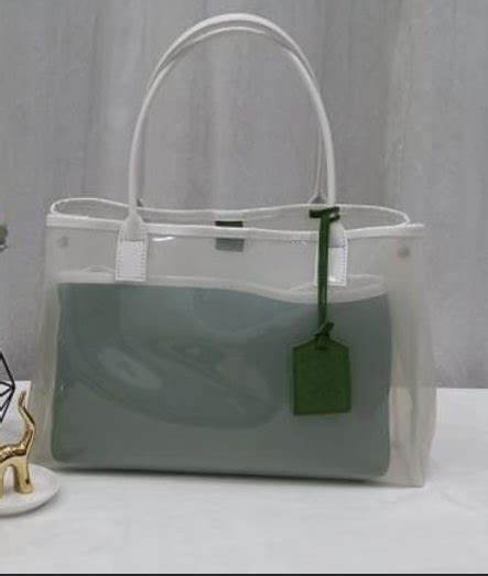 Jelly Tote Bag With Organizer Womens Fashion Bags And Wallets Tote