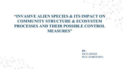 Invasive Alien Species Ppt