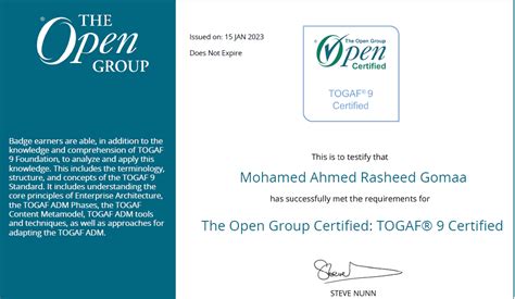 Information Technology Lectures Itlec Randd Togaf