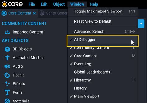 ai reference core documentation