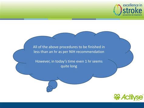 Stroke Thrombolysis Protocol Pptx