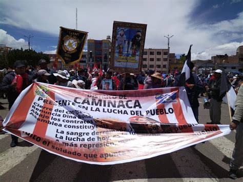 Delegaciones De Provincias Fueron Protagonistas En Las Movilizaciones En Juliaca LA DECANA