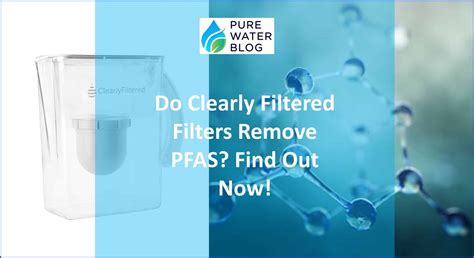 Do Clearly Filtered Filters Remove Pfas Find Out Now Water Treatment