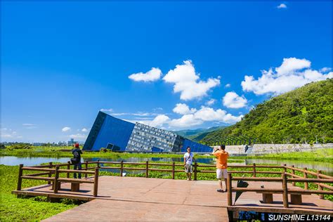 L13144 蘭陽博物館 宜蘭縣 頭城鎮 外澳 烏石港 水池 池塘 溼地 濕地 沼澤 遊客 湖景 水景 蘭陽博物館 Flickr