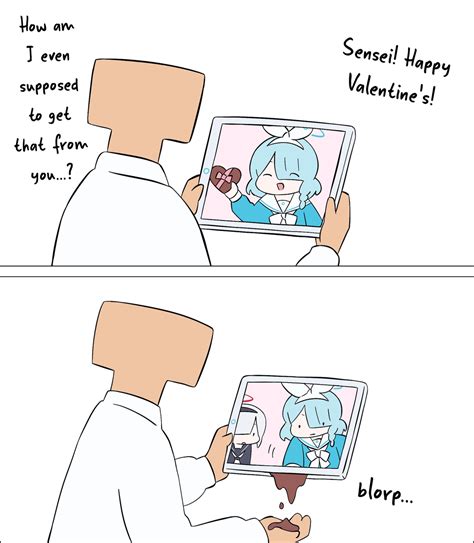 Aronas Valentines T Translated [rokurokucha] Arona Plana R