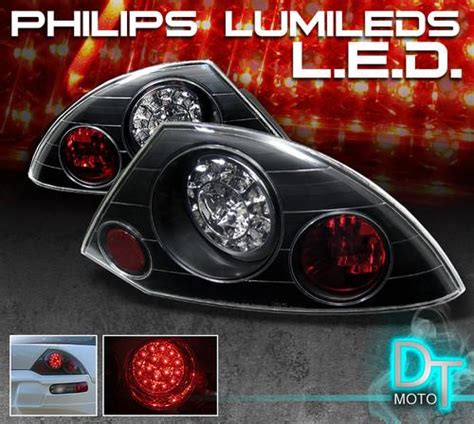 Buy Black 00 02 Mit Eclipse Philips Led Perform Tail Brake Lights