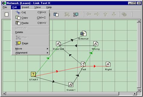 The Interface Of One Of The Actual Authoring Tool For Creating