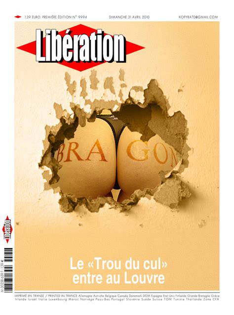 Liberation Le Trou Du Cul Entre Au Louvre By Bragon The Bat On Deviantart