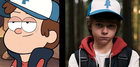 Así Se Verían Los Personajes De Gravity Falls En La Vida Real Según