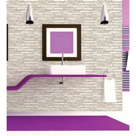 Papel De Parede Autocolante Pedra Nude Creme REF DPPE13