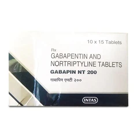 Gabapin Nt 200 Tablet View Usage Side Effects Price And Subtitute Egmedi