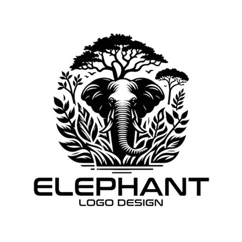 Premium Vector Elephant Vector Logo Design
