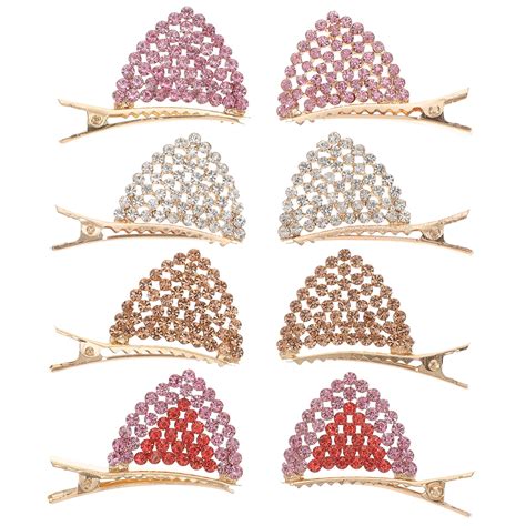 4 Pairs Hairpin Costumes Ear Clips Cosplay Cat Ears Barrettes