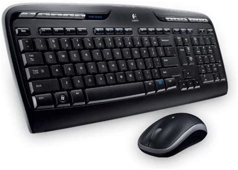 Amazon Com Logitech K330 Wireless Desktop Keyboard And Wireless Mouse Combo Entertainment