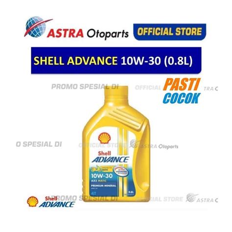 Jual Shell Advance AX5 Scooter 10W 30 Oli Motor Matic 0 8 L Di Seller Astra Otoparts FBB