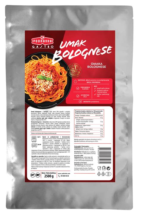 Umak Bolognese Podravka Expert
